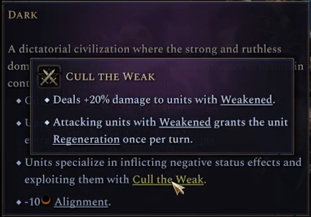 Cull the Weak restrictive? | Paradox Interactive Forums