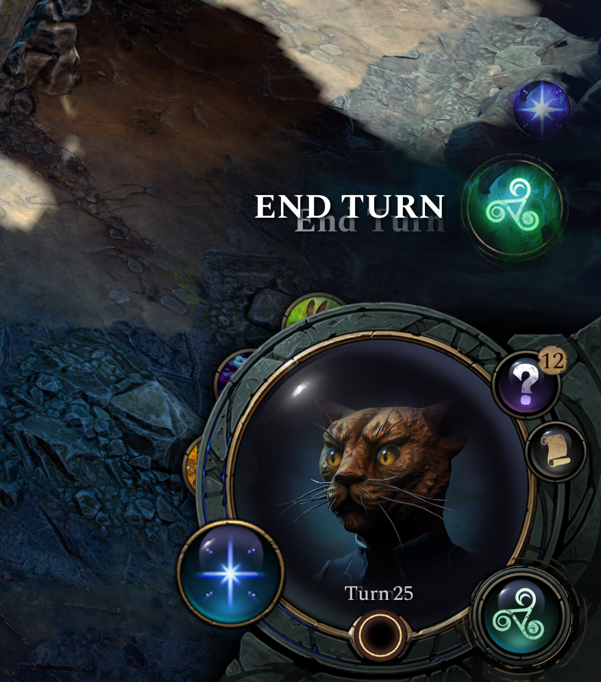 Confirmed - Consistently getting a bug where the overworld UI is displayed on top of Combat UI ...