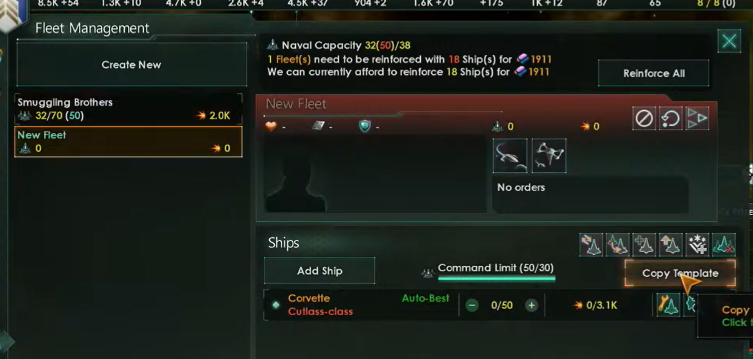 Admiral levels will now increase command limit (from stream) | Paradox ...
