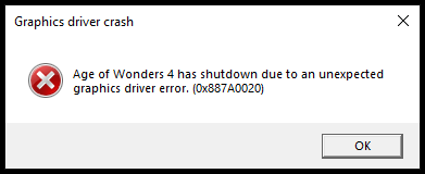 Graphics Driver Crashes - Updated 22/06 | Paradox Interactive Forums