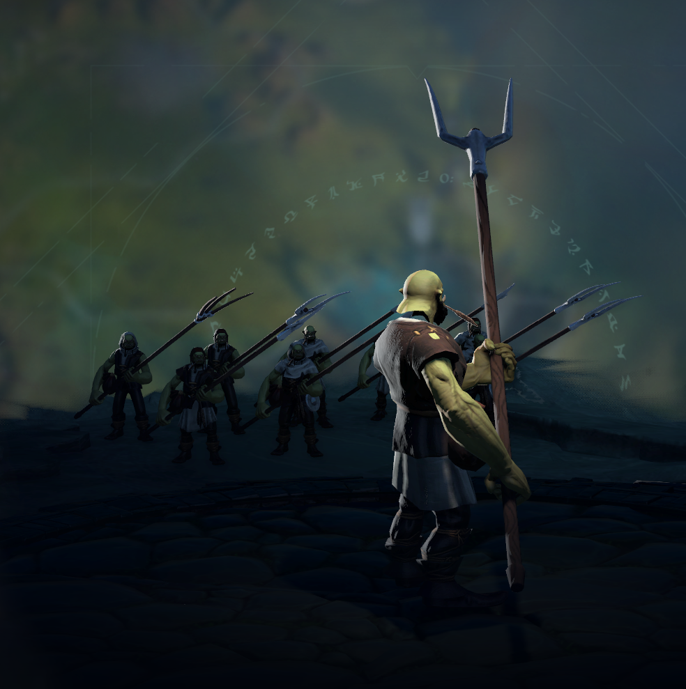 In Review - Head not connecting to body of peasant pikemen after ...
