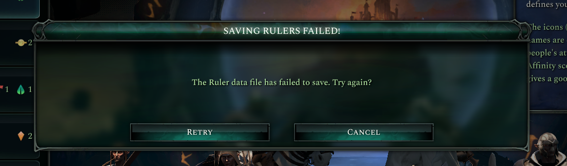 Lost saves + Ruler; Launcher still recognizes save, and Ruler creator ...