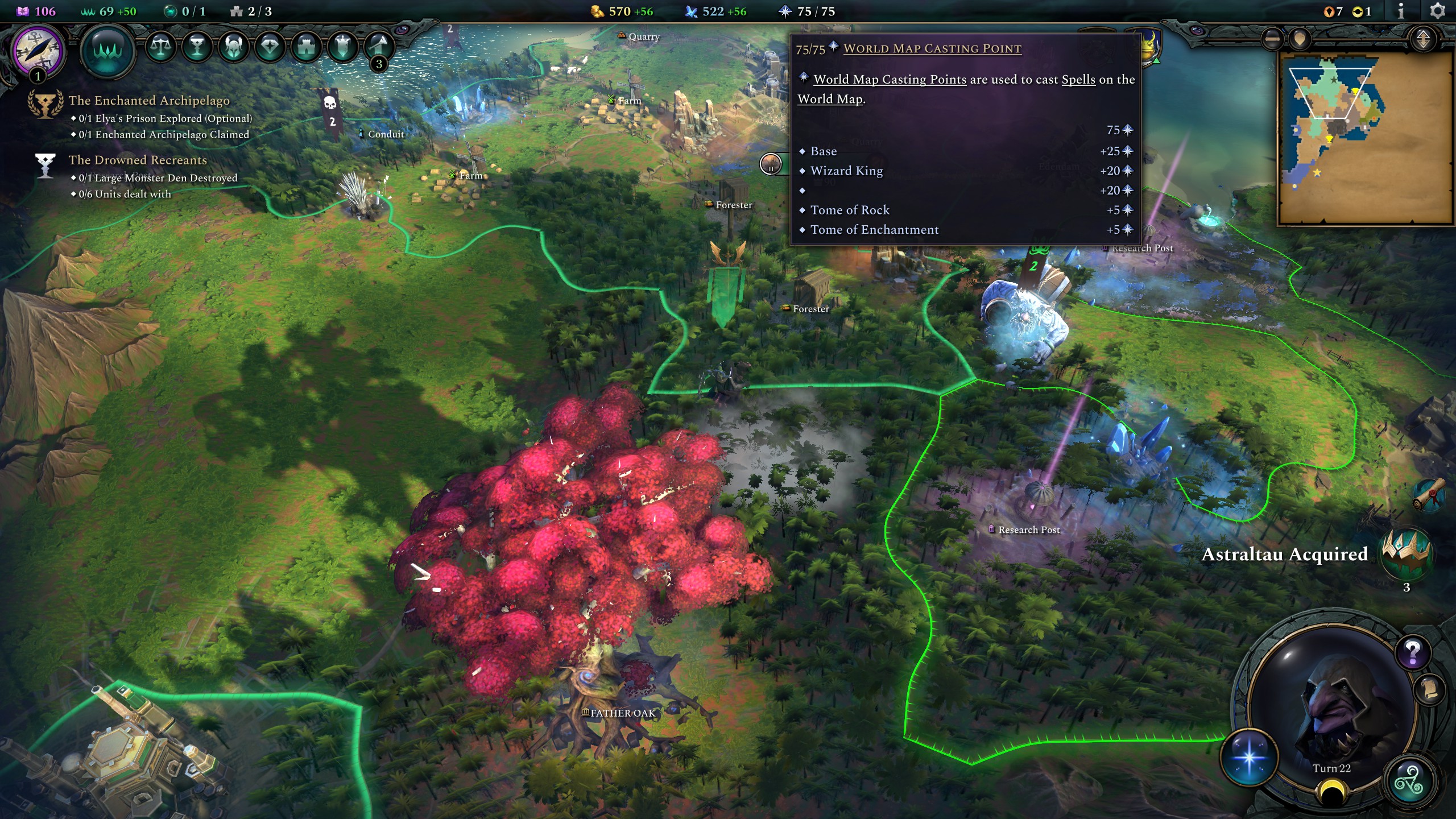 Duplicate - Astral Dew not shown in Tooltip for Worldmap Casting Points | Paradox Interactive Forums