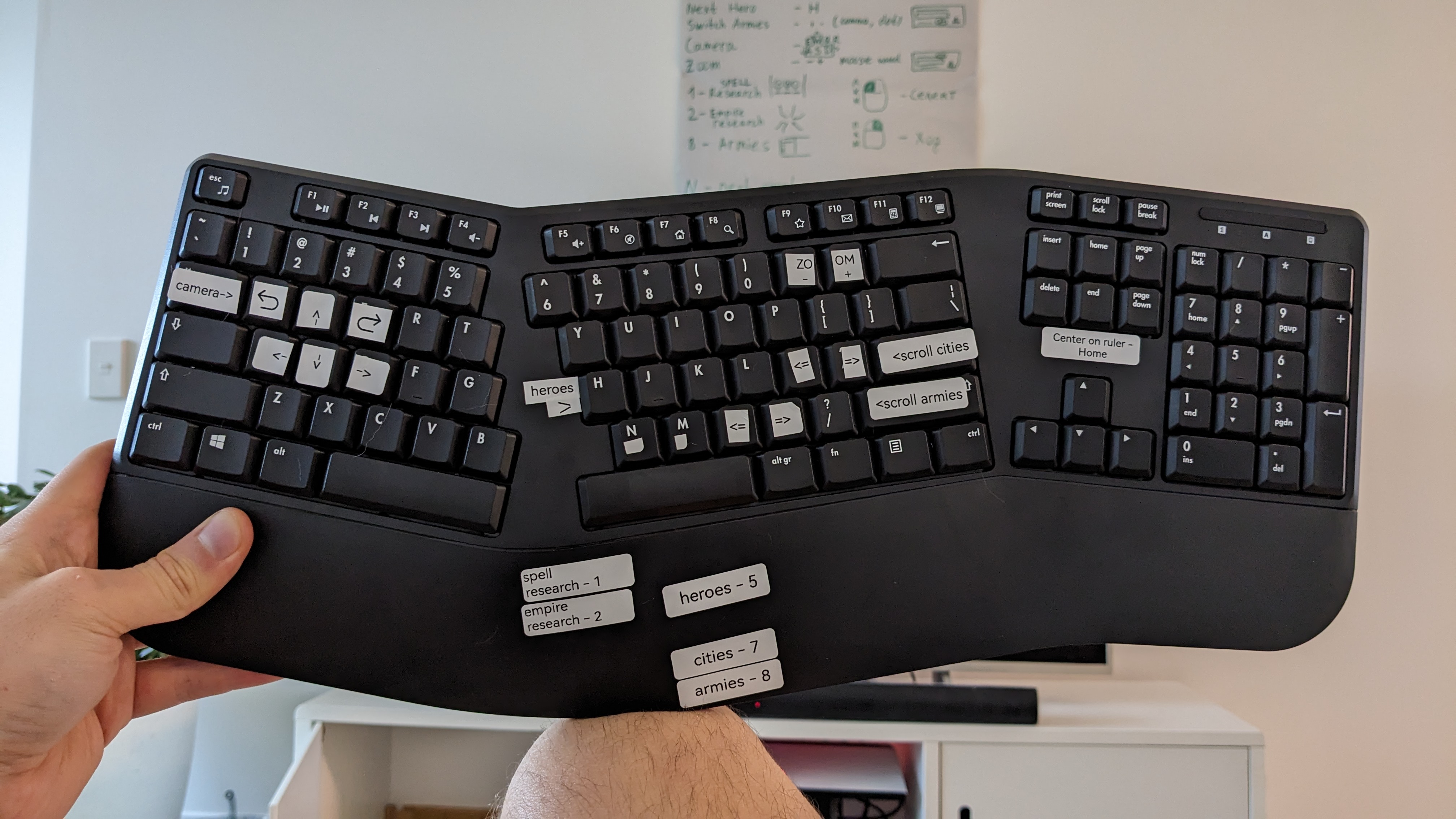 Keyboard with hotkeys | Paradox Interactive Forums