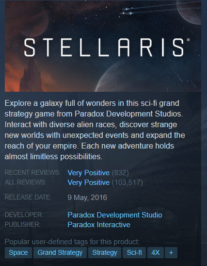 Happy Birthday Stellaris! | Paradox Interactive Forums