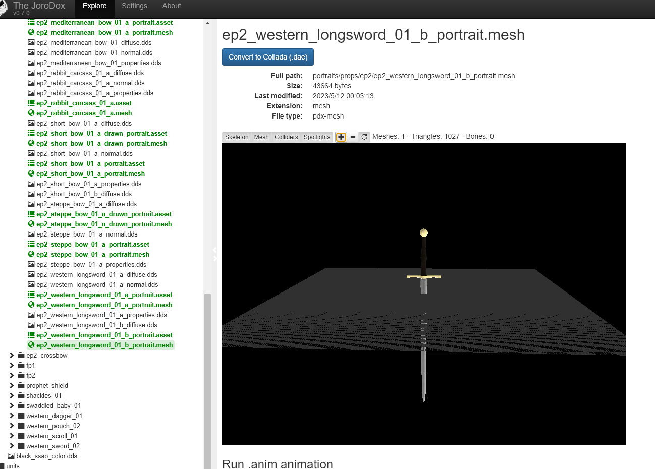 Paradox, where is my two-handed longsword? (come on, it is already in ...