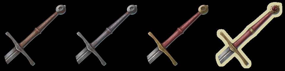 Paradox, where is my two-handed longsword? (come on, it is already in ...