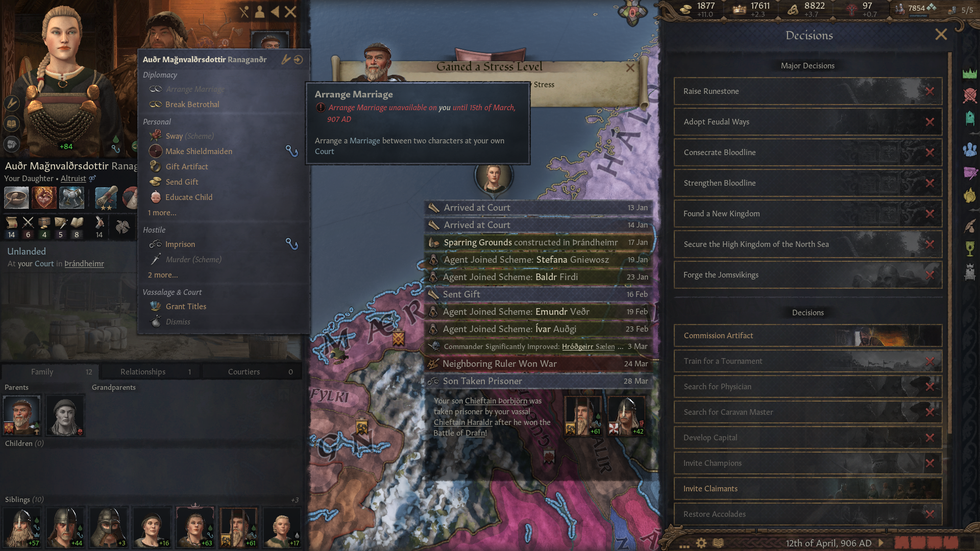 Betrothal Never marry- No notification that they can- BUG? | Paradox Interactive Forums