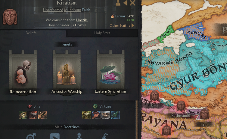 If both faiths has same syncretism tenet (especially eastern syncretism ...