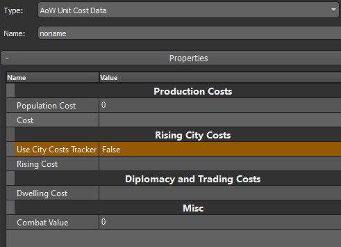 New AOW Unit Cost Data bug in modding tools | Paradox Interactive Forums