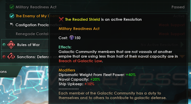 Galactic Community Question | Paradox Interactive Forums