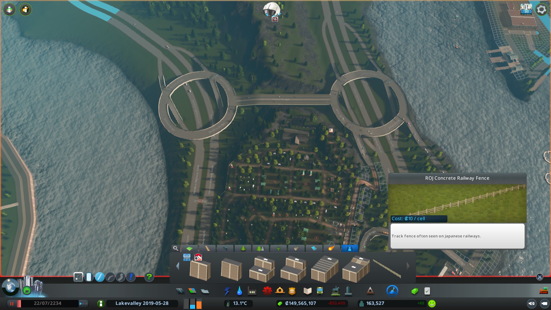 Landscaping and Disasters menu, Content Creator Pack TAB is labeled ...