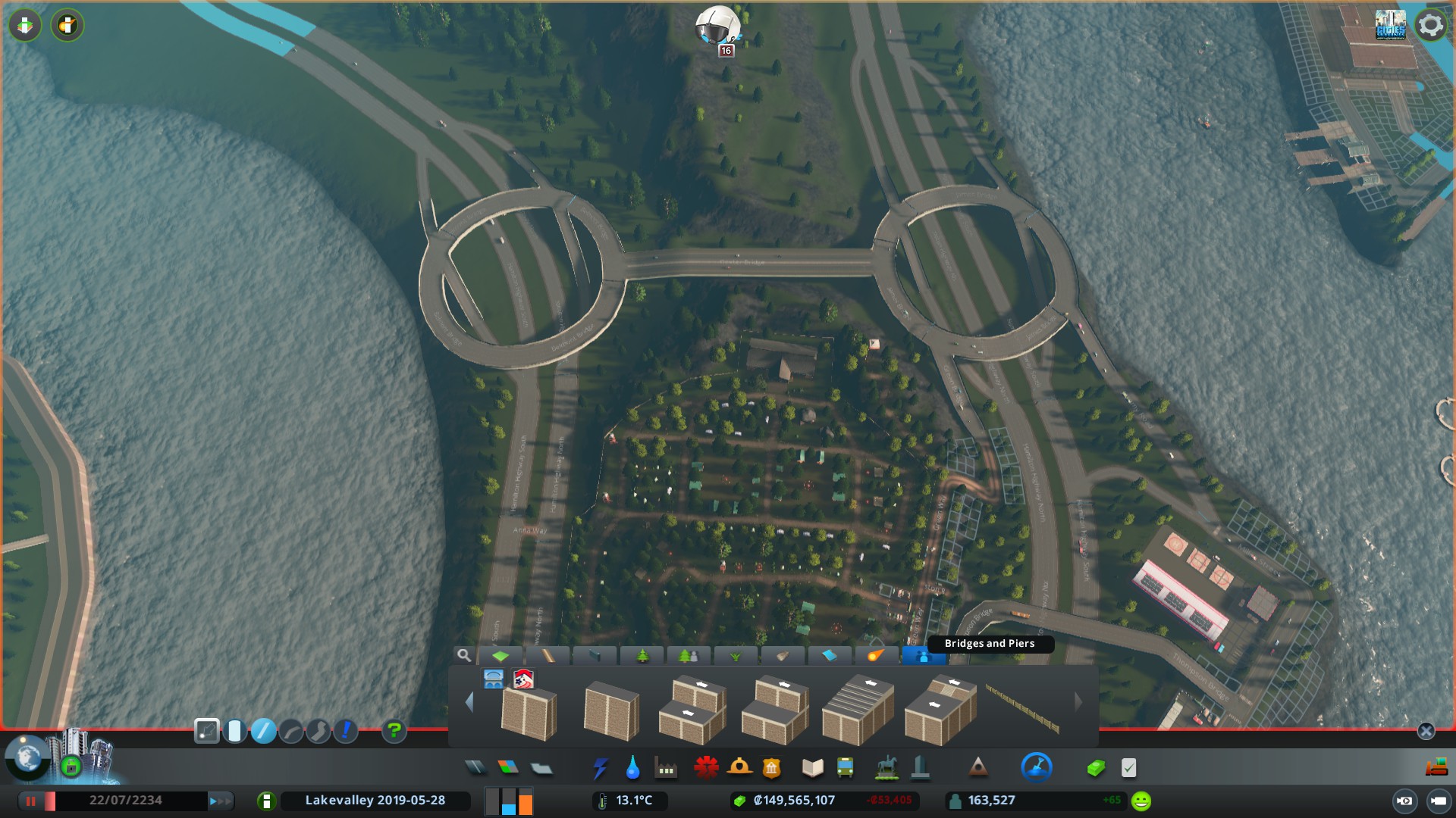 Landscaping and Disasters menu, Content Creator Pack TAB is labeled ...