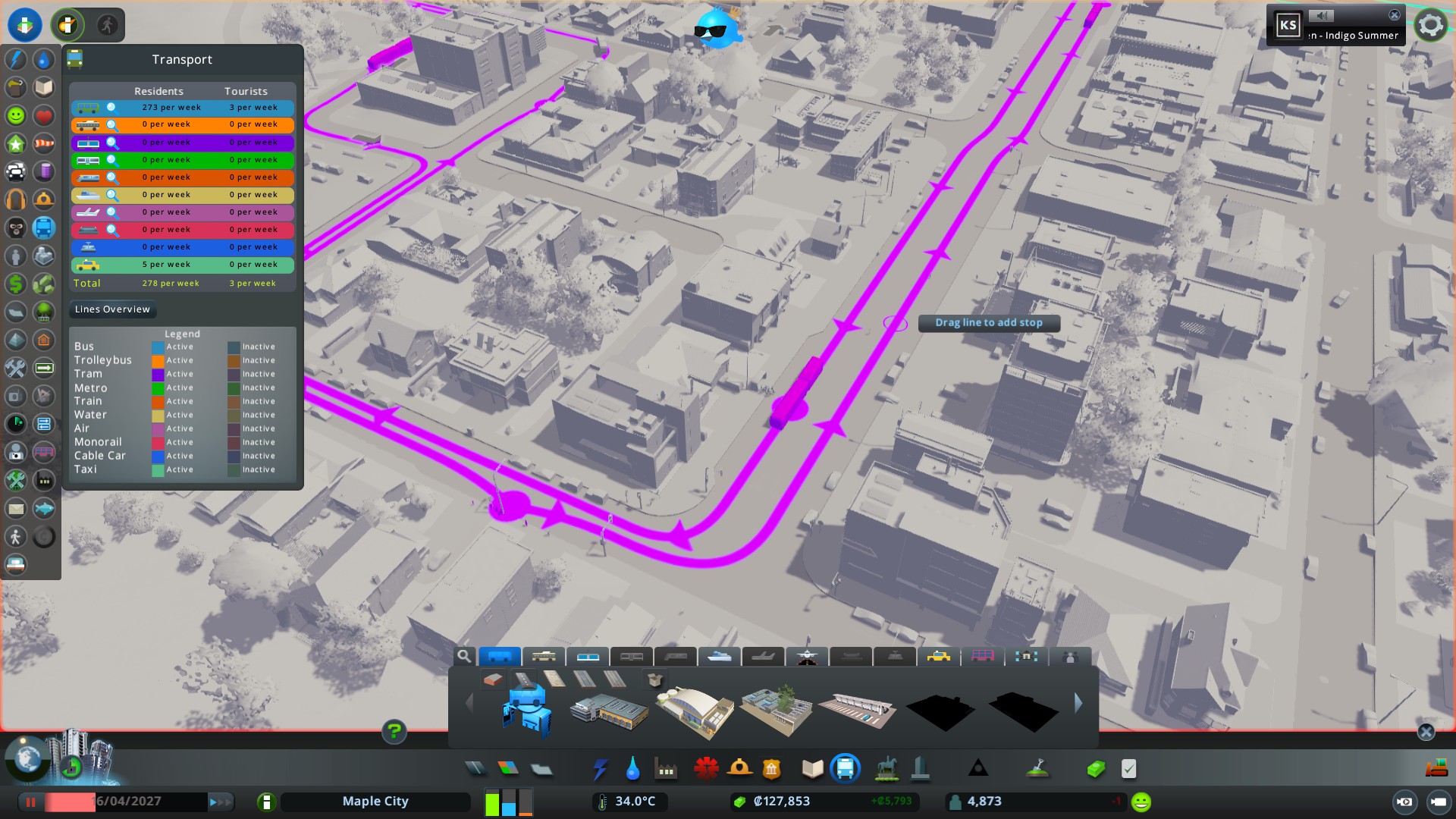 Some of the newly added roads don't have proper bus stop areas. | Paradox Interactive Forums