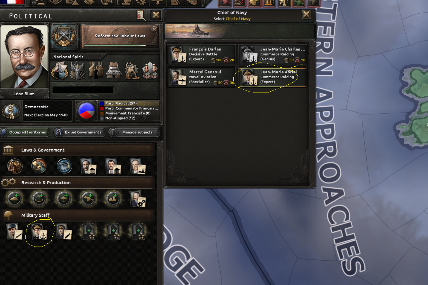 Confirmed - France chief of Navy Abrial showing twice | Paradox ...