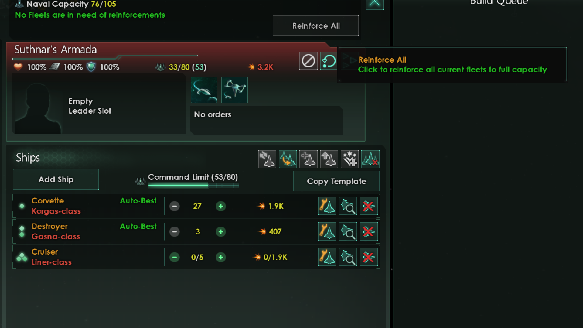 Reinfoce fleet button disabled | Paradox Interactive Forums