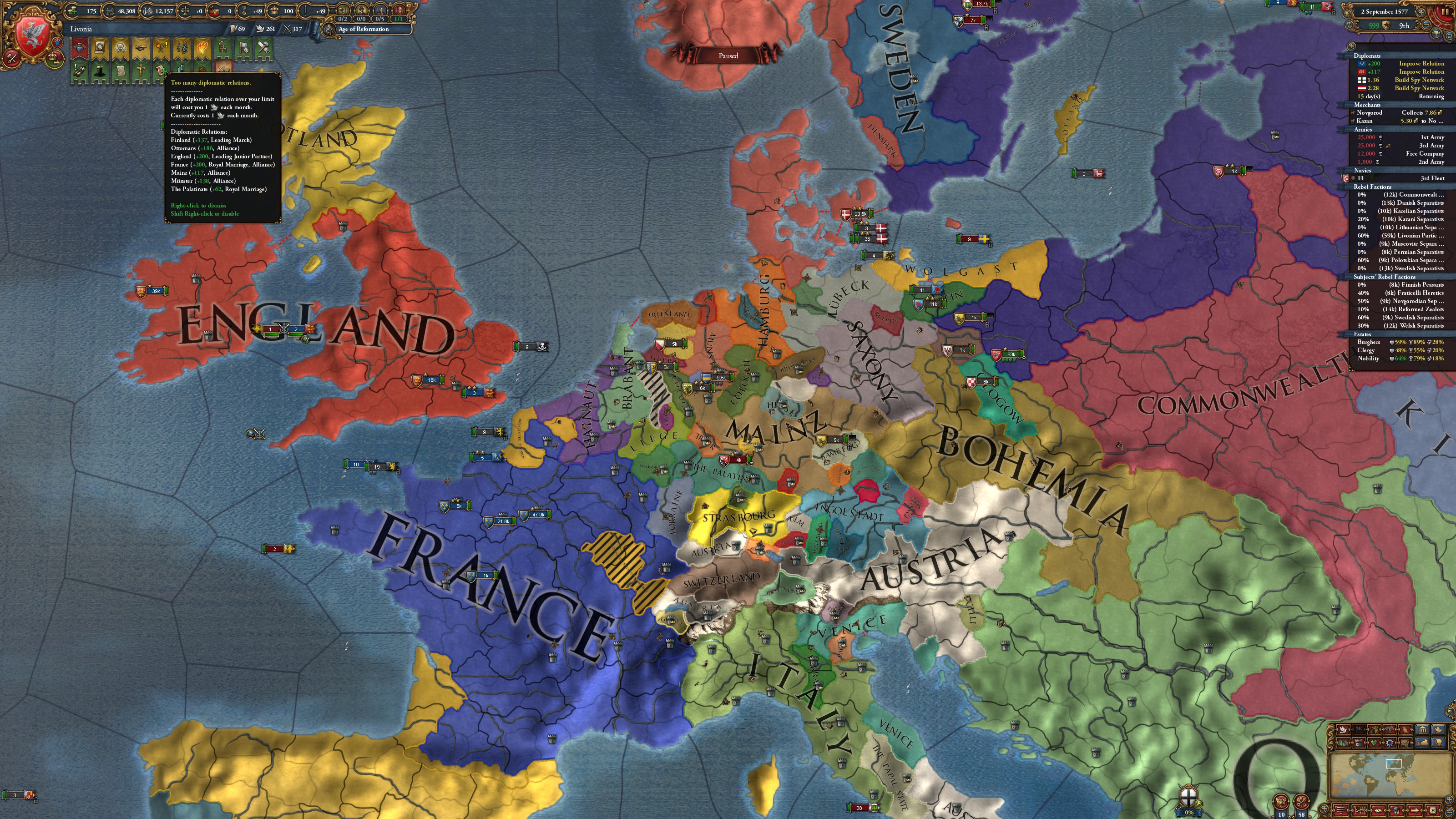 Can i not dismantle HRE if it has fewer than seven electors? UPDATE: my ...