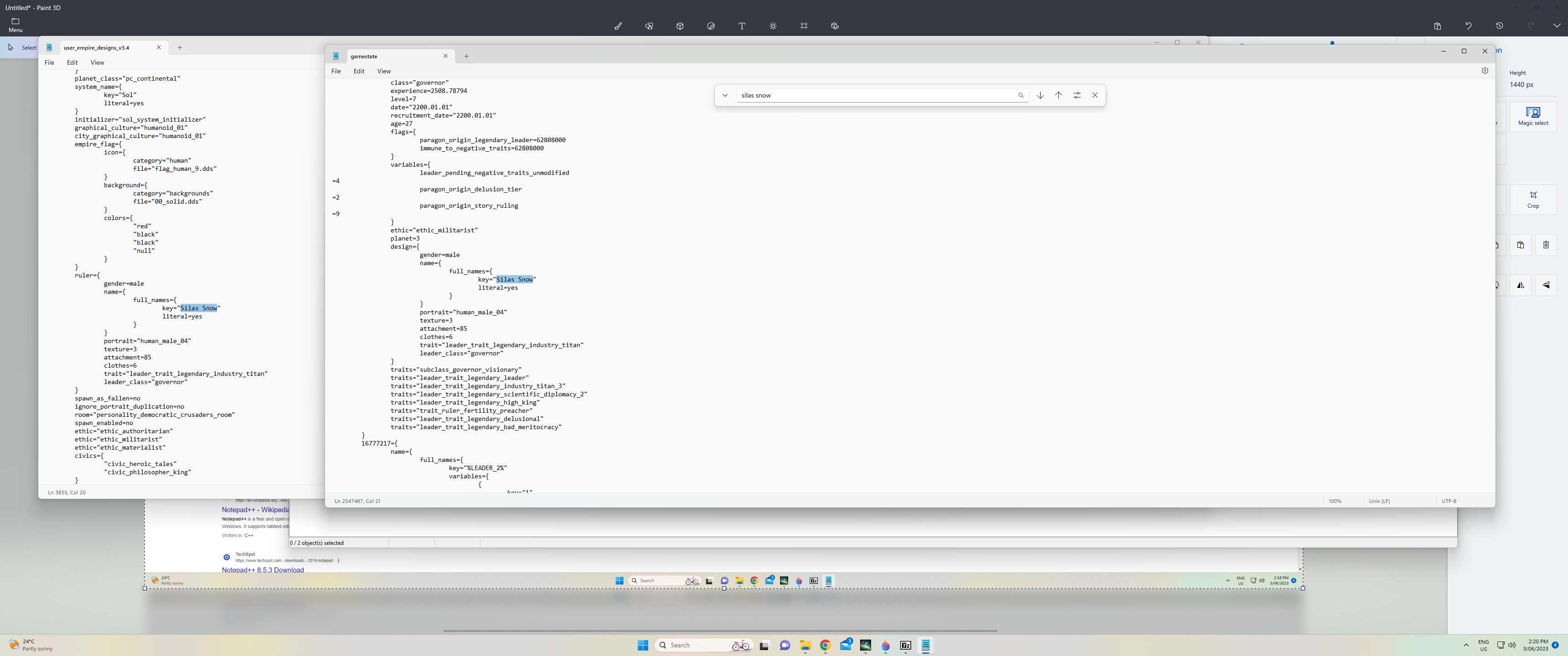 Stellaris - ruler portrait randomly changed from customised portrait. *real issue discovered ...