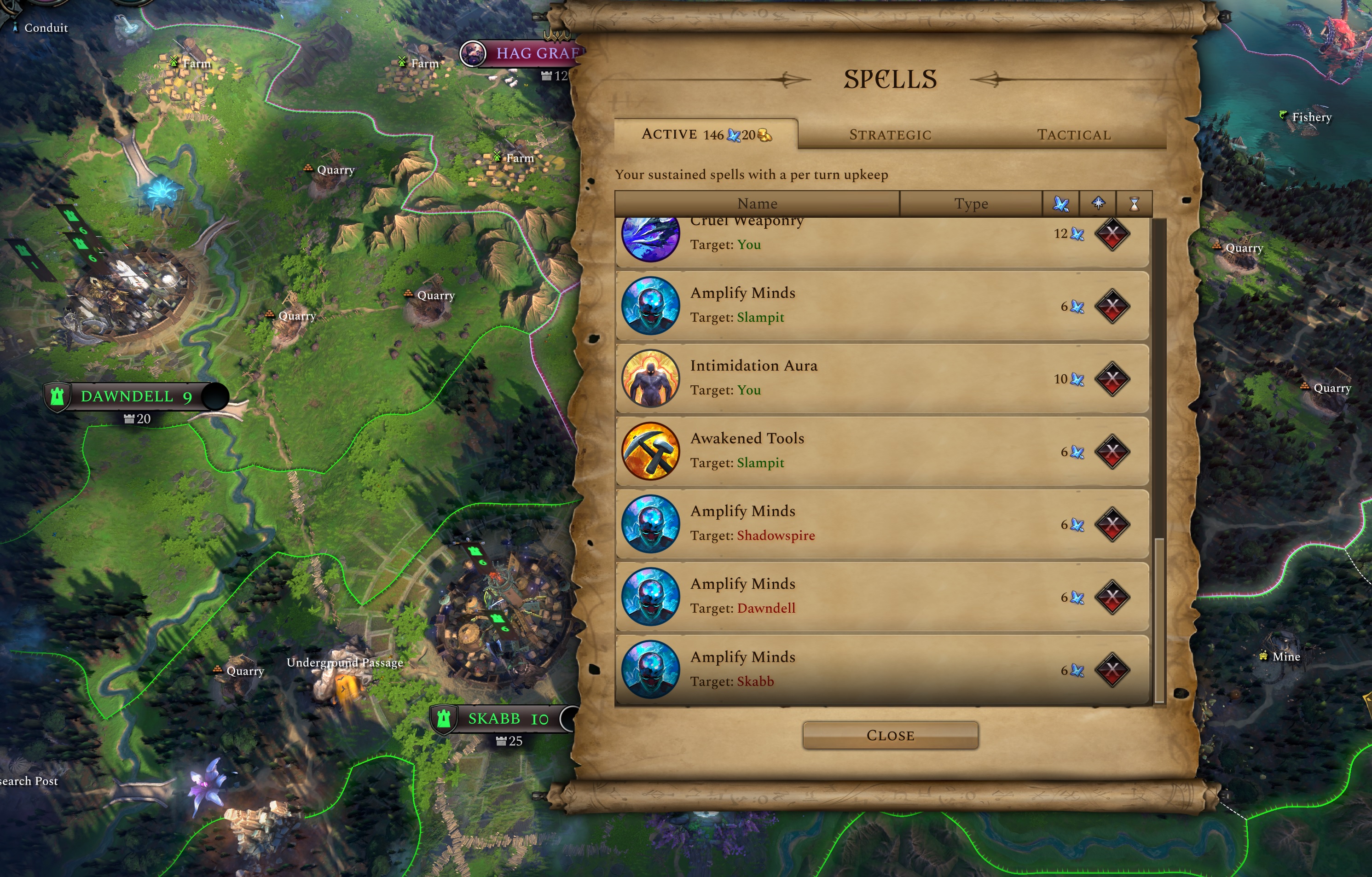 Confirmed - Amplify Minds spell is able to be cast on vassal cities | Paradox Interactive Forums