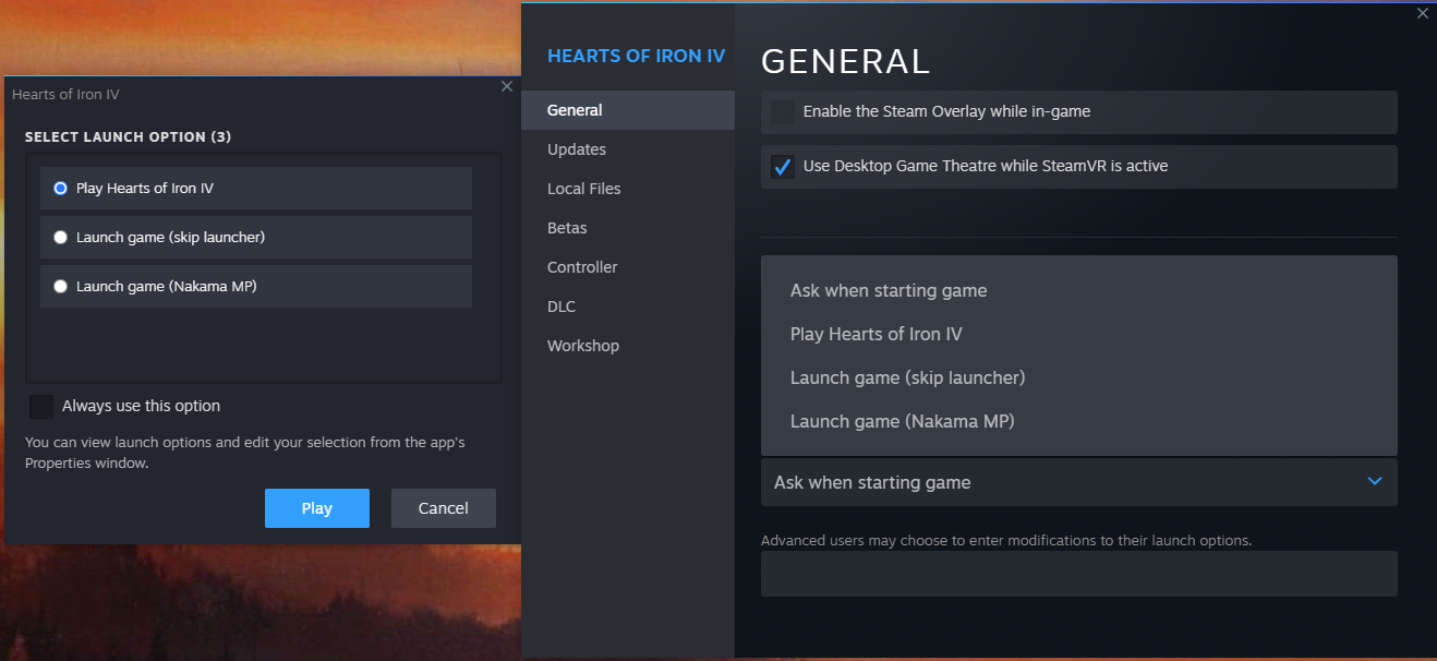 How can I "unskip" the launcher? | Paradox Interactive Forums