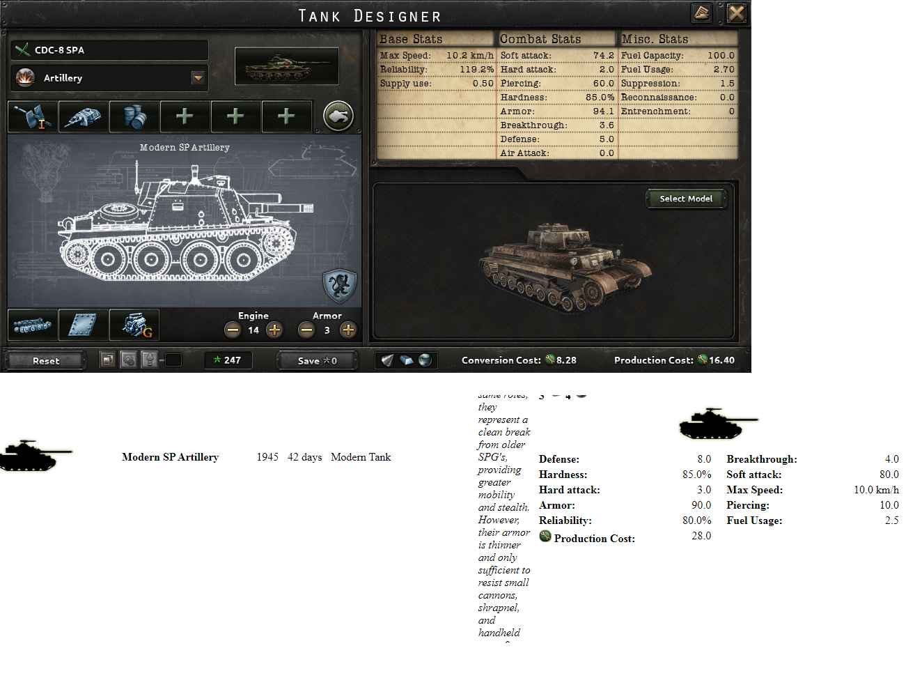 Matching pre-NSB tank models. | Paradox Interactive Forums