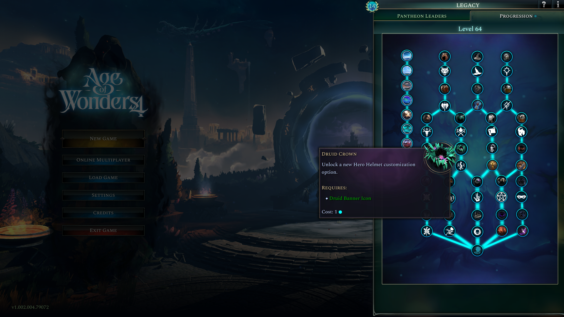 Duplicate - Incorrect Pantheon unlock requirements | Paradox Interactive Forums