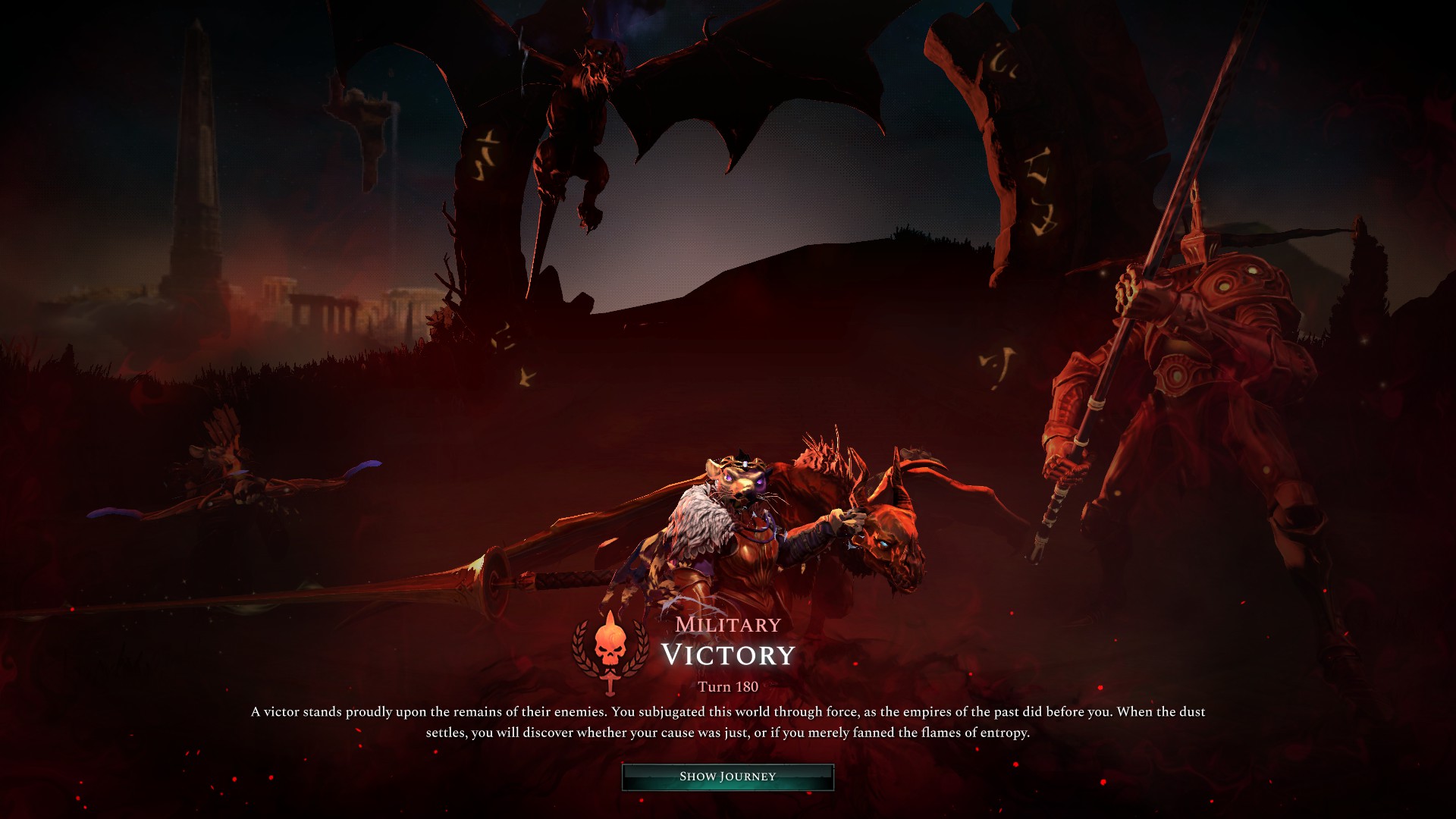 Ruler holding Lance in Victory screen | Paradox Interactive Forums