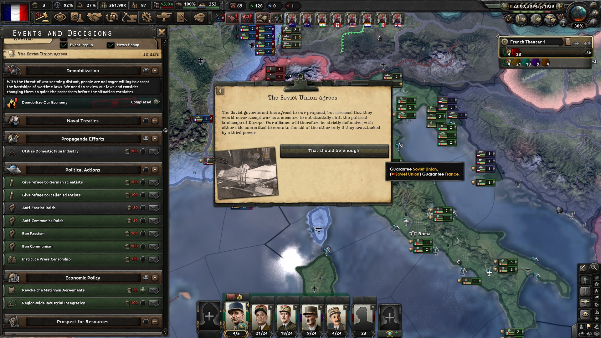 France- Stresa Front/Sudeten Insanity | Paradox Interactive Forums