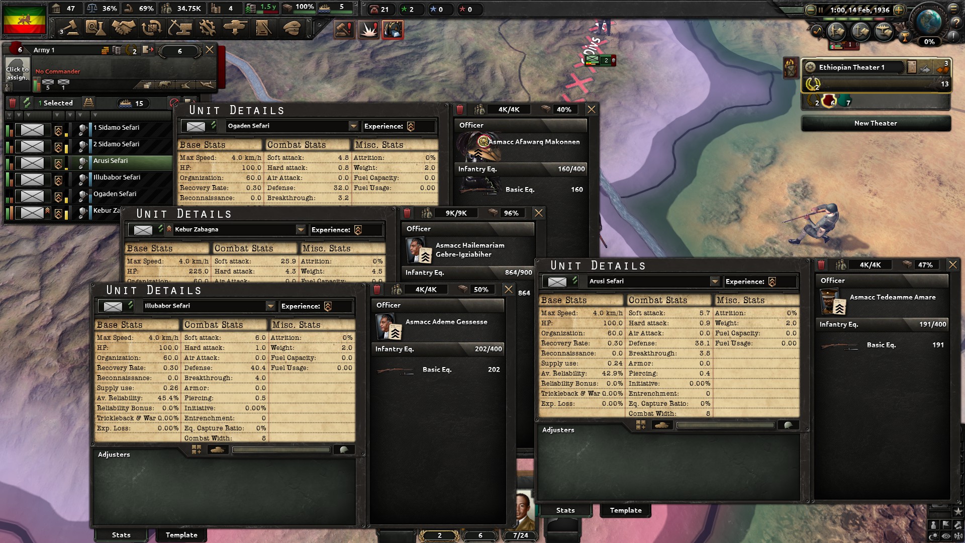 Confirmed - Some Ethiopian officers have Error Dog as portraits ...