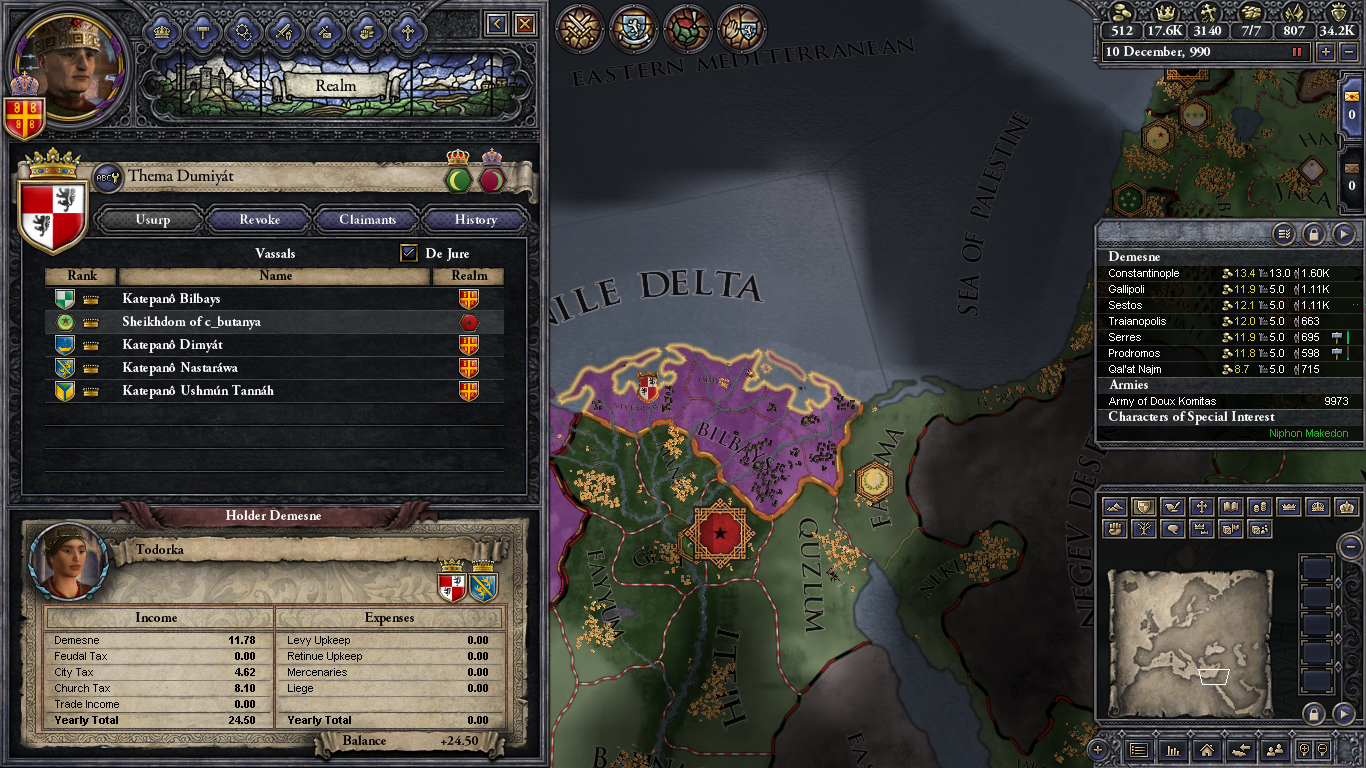 [MOD] SWMH 2.0 Map, de jure and general history mod. For a superior CK2 ...