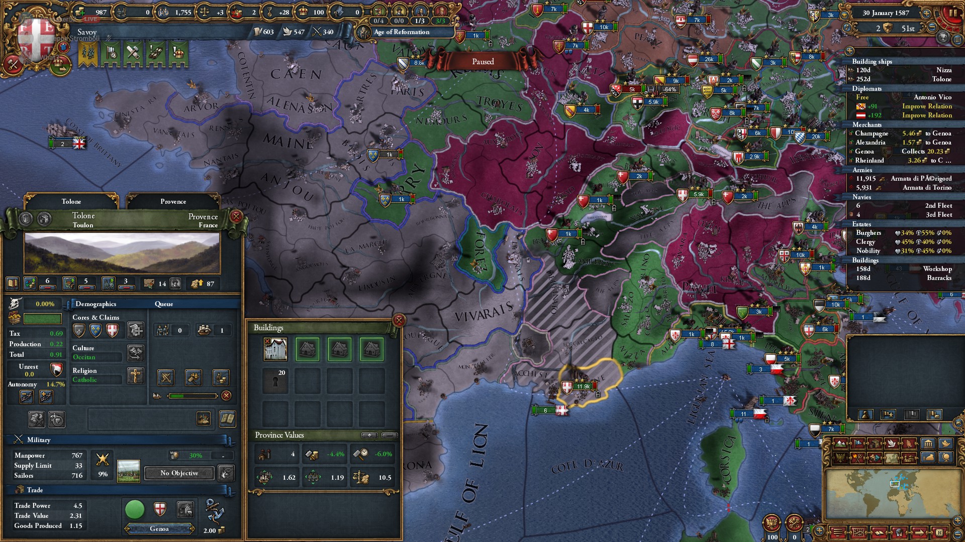 Can't Add Euro Provinces to HRE when I am in the HRE? | Paradox ...