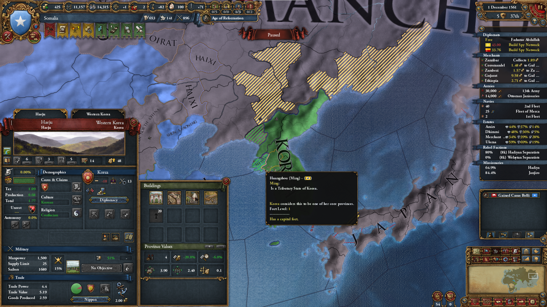 Stop countries from "tributary-locking" themselves | Paradox Interactive Forums