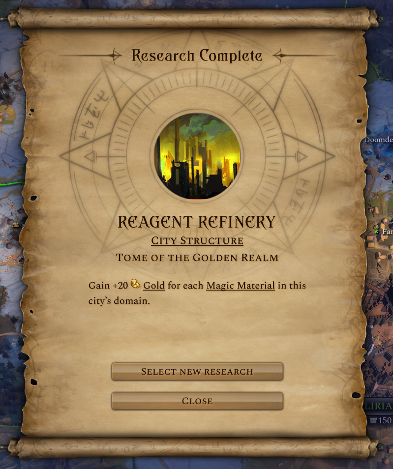 Confirmed - Tech Bug: Reagent Refinery - Tome vs Researched | Paradox ...