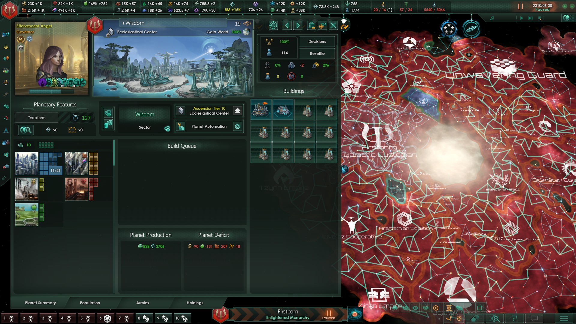 Question about Gaia worlds vs Ecumenopolis? | Paradox Interactive Forums