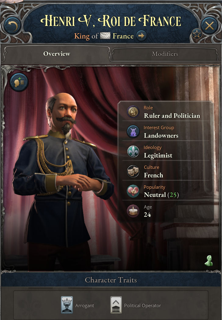 French Legitimists in early epoch are... Spanish!? wtf | Paradox ...
