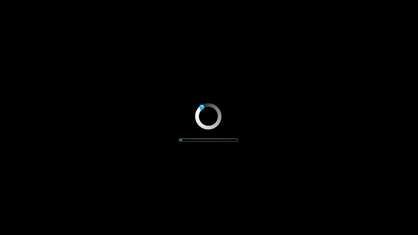 the loading screen are black and dont go foward (im waiting like 30 ...