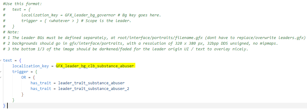 Conditional Leader portrait backgrounds [modding / Idea] | Paradox ...