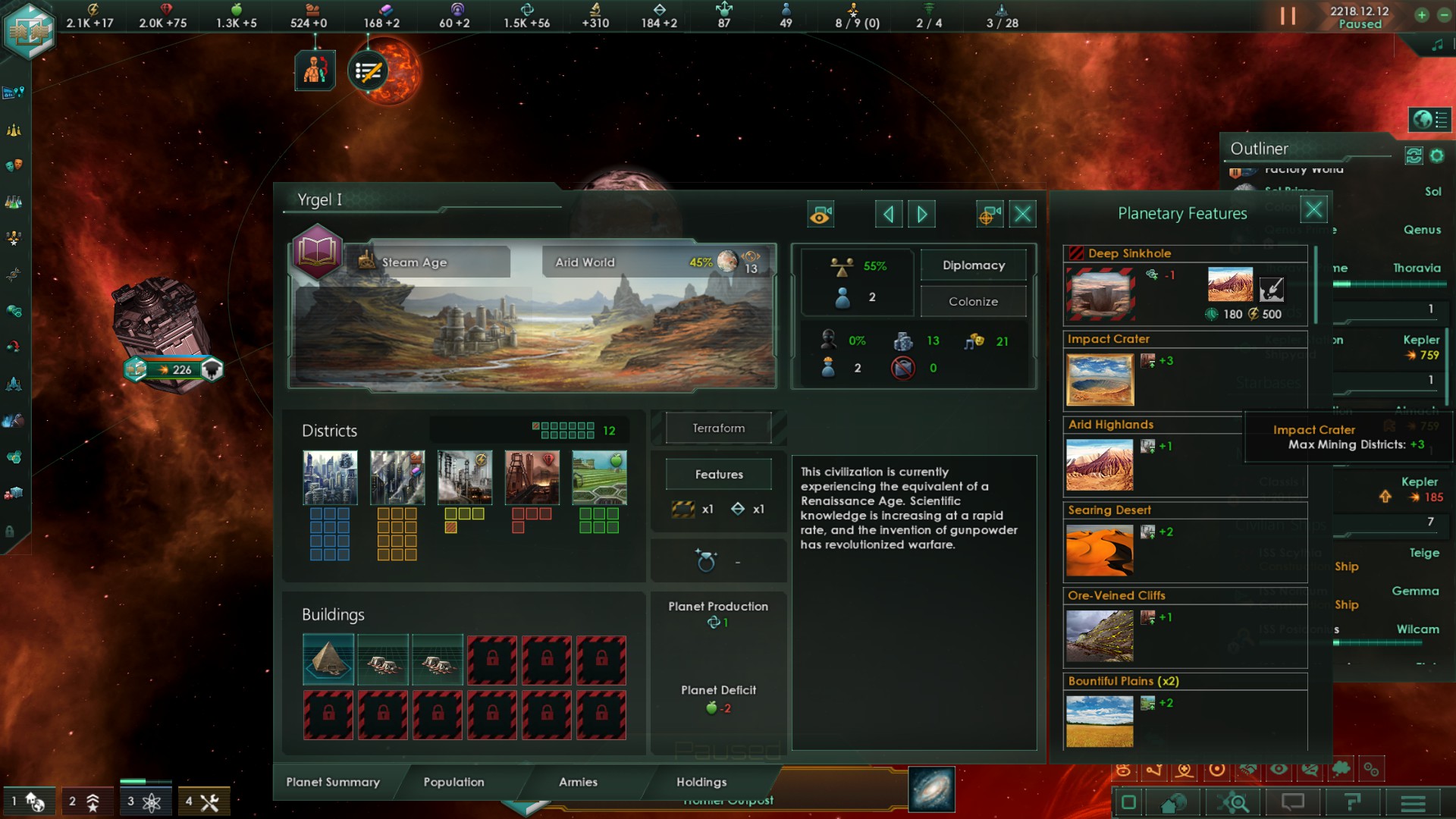 In a rare case, the astroid can impact and be destoryed | Paradox ...