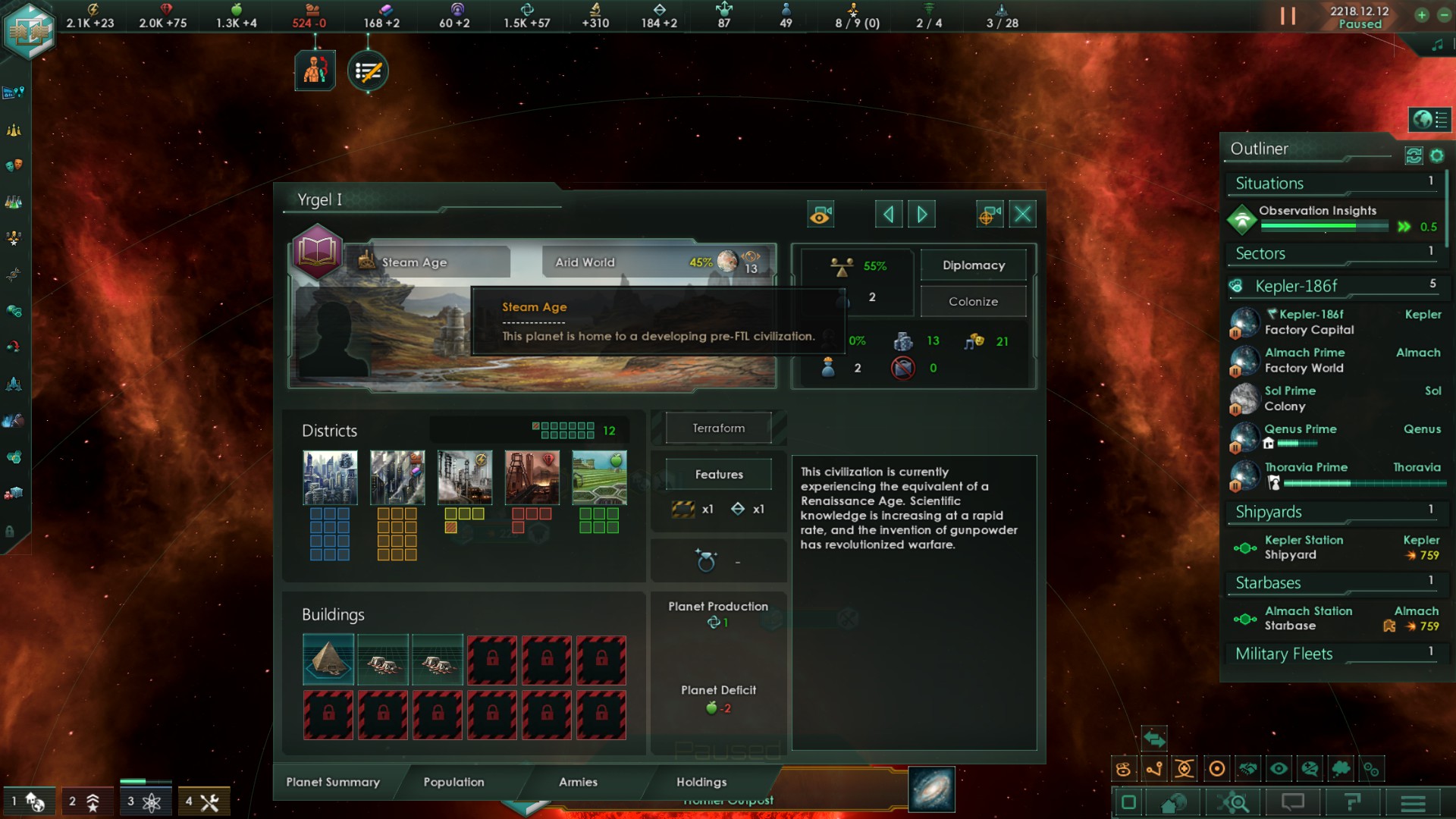 In a rare case, the astroid can impact and be destoryed | Paradox ...