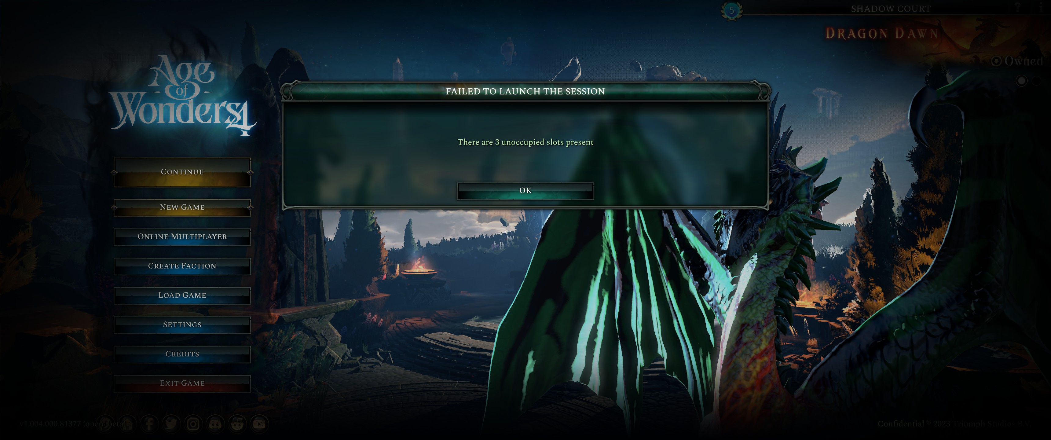Confirmed - Game Crashes When Joining Lobby From Game [Reproducible] | Paradox Interactive Forums