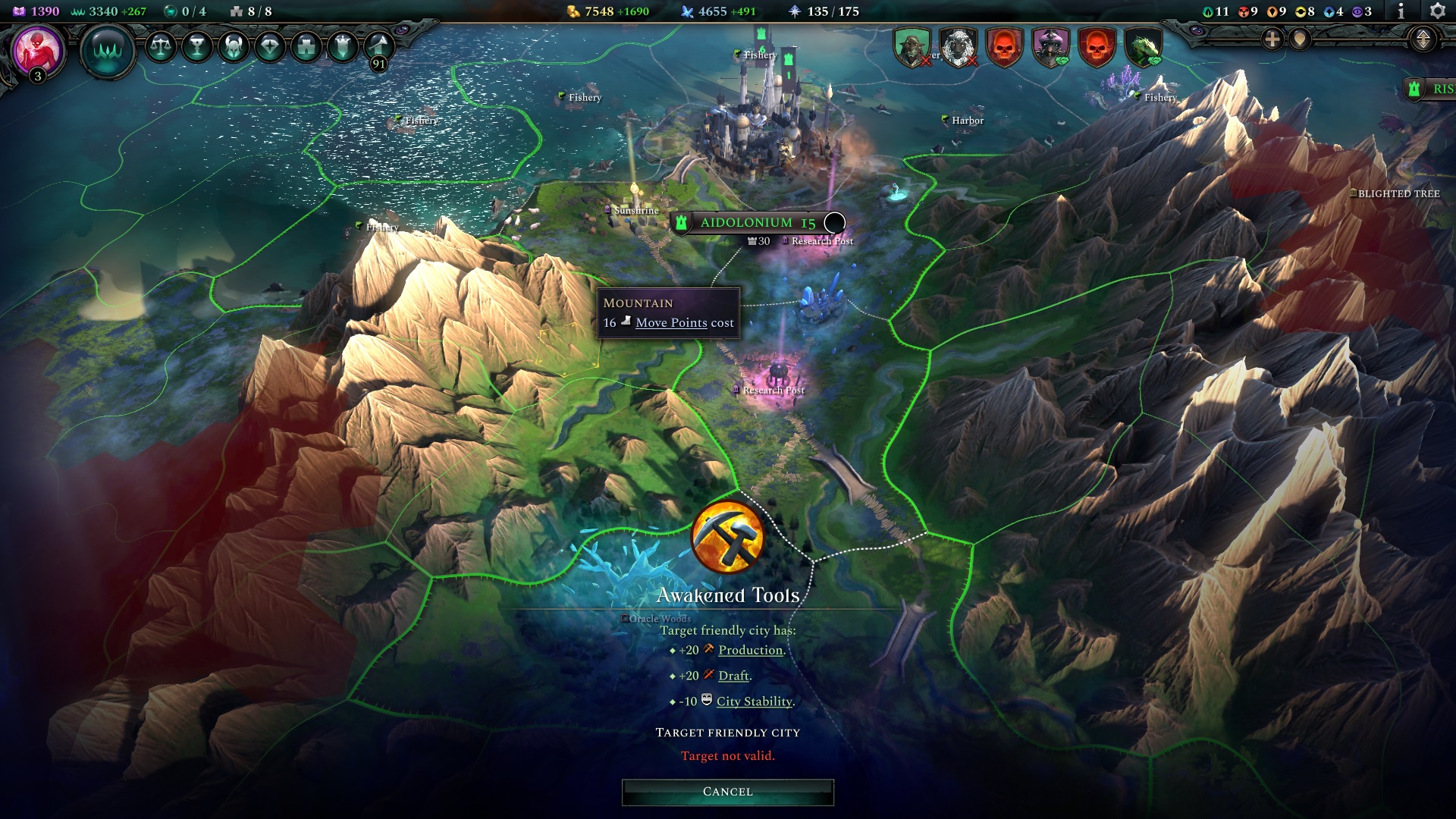 As Designed - casting on the world map hides the minimap | Paradox Interactive Forums