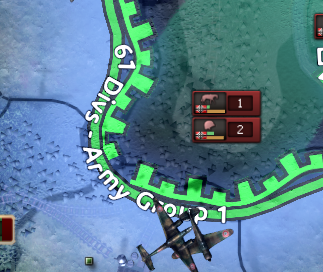 Procedure to Assign Returning Forces to Established Combat line ...