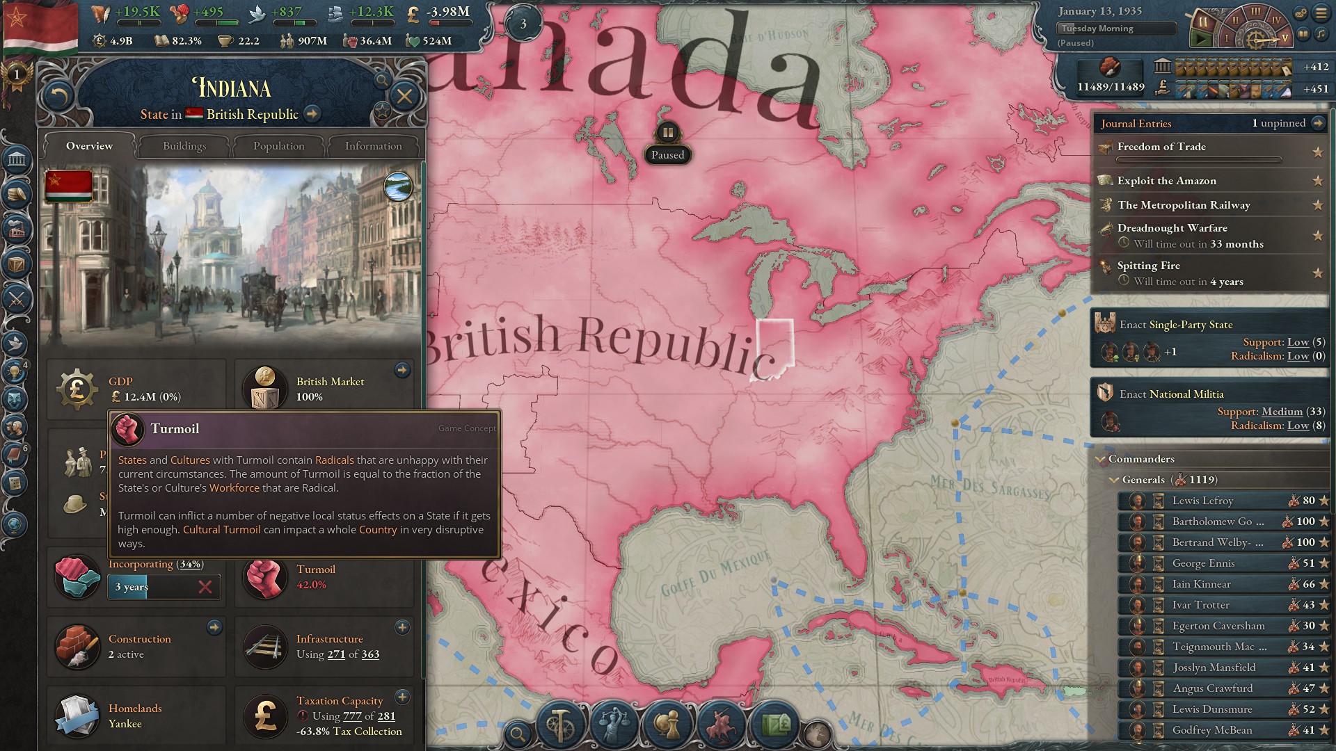 Could someone explain how turmoil and discrimination actually work ...