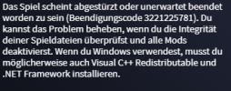 Confirmed - Game crashes at launch with Exit Code 3221225781 | Paradox ...